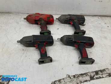 Repocast.com® | Lot of (4) Snap-On impact drivers. No...