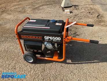 Repocast.com® | Generac GP6500 Portable Generator, 47...