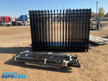 Repocast.com® | Lot of (20) Site Fence Panels,...