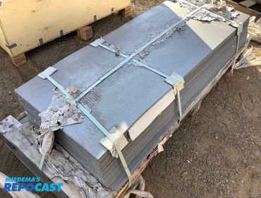 Repocast.com® | Skid of aluminum sheets, 19.5”x51”x1...