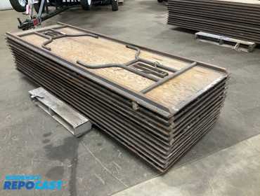 Repocast.com® | (12) 8’ x 30” folding tables, wood...