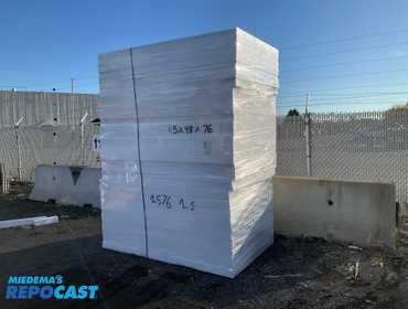 Repocast.com® | Skid of scrap pieces of insulation...