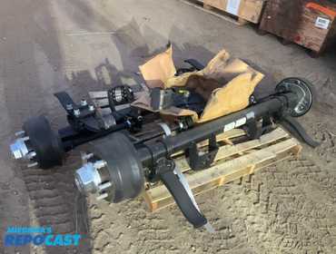 Repocast.com® | Lot of (2) Gigant GmbH Dinklage axles...
