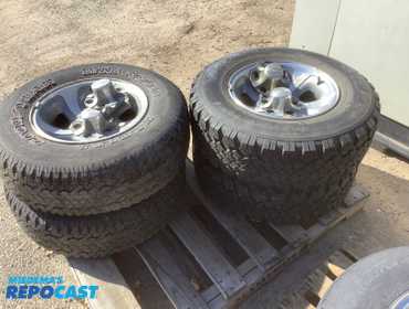Repocast.com® | Lot of (4) tires for Chevy s10, tires...