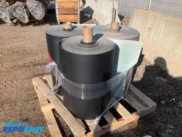 Repocast.com® | Skid lot of (3) Rolls of Black and...