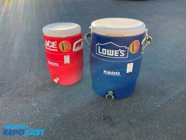 Repocast.com® | Lot of 2, Drinking Water Coolers, Ace...