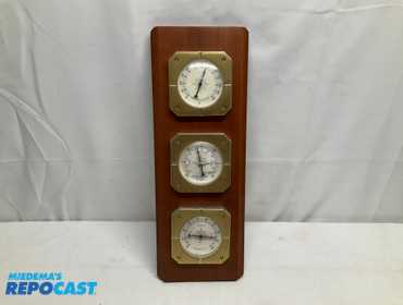 Repocast.com® | Vintage Wall Weather Station; Vertical...