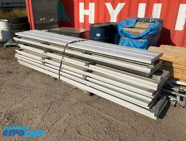 Repocast.com® | Skid lot of (2) Mid American Door 1163...