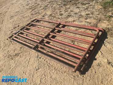 Repocast.com® | (2) Used 8’ Farm Steel Gates, 92” long...