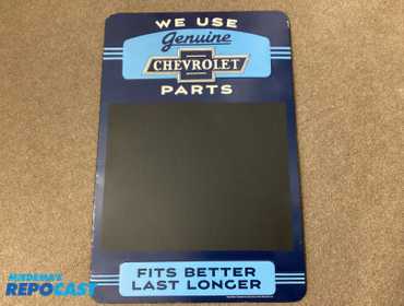Repocast.com® | New Metal Chevrolet Sign. Vintage...