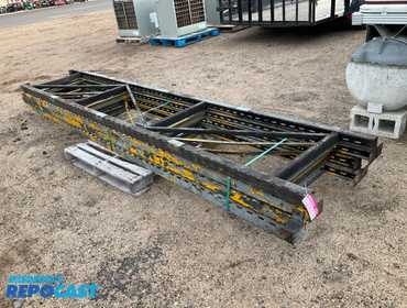 Repocast.com® | (4) 30”x13’ Sturdi Bilt Pallet Racking...