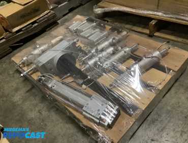 Repocast.com® | Skid of pneumatic cylinders