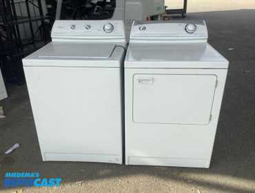 Repocast.com® | Maytag Washer and dryer set, washer is...