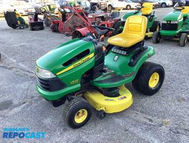 Repocast.com® | John deere LA120 Riding Lawn Mower