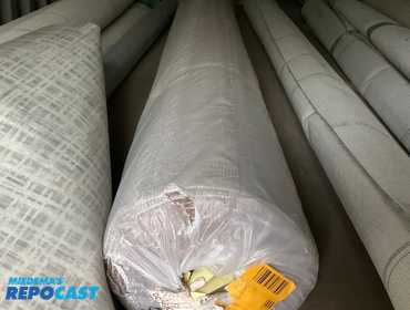 Repocast.com® | Wrapped 12’ roll of brown Carpeting