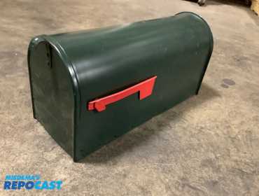 Repocast.com® | US mail green metal mail box