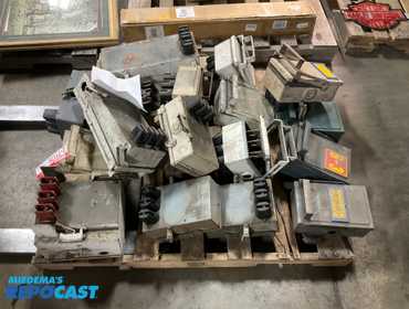 Repocast.com® | Skid of used Industrial MRO Room Parts...