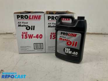 Repocast.com® | (2) Boxes of 6 gallons Proline 15w-40...
