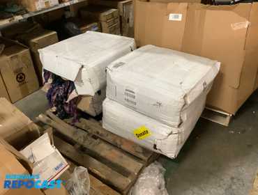 Repocast.com® | Lot of (4) boxes of shop rags