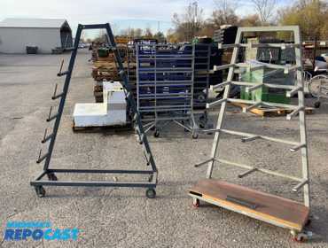 Repocast.com® | (2) Triangle-Shaped Racks, measures 65...