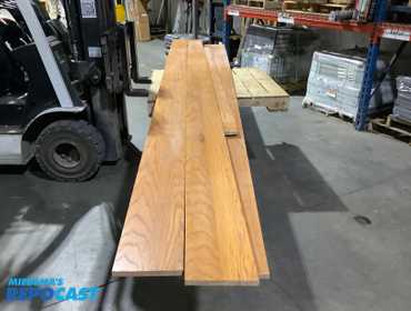 Repocast.com® | Skid of 1” x 12” Oak Boards (some are...