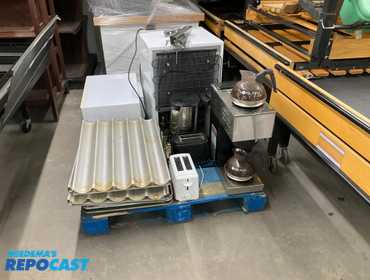 Repocast.com® | Skid Lot including (1) Bunn commercial...