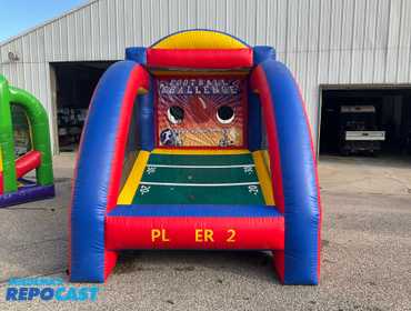 Repocast.com® | Inflatable Football Bounce Game
