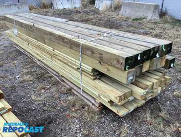 Repocast.com® | Skid Lot Bundle of PR. Treated Lumber,...