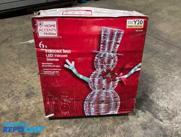 Repocast.com® | Home Accents 6’ Iridescent Twist LED...