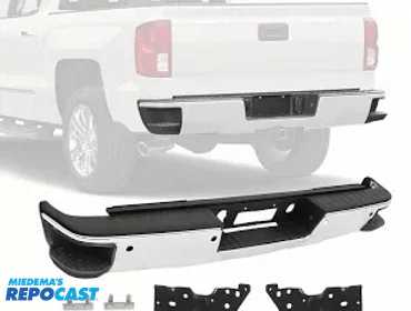Repocast.com® | Lot of (1) Rear Step Bumper Assembly w...