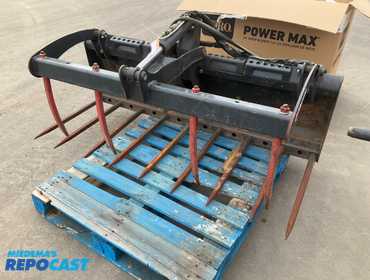 Repocast.com® | Bobcat 66” utility tine grapple skid...