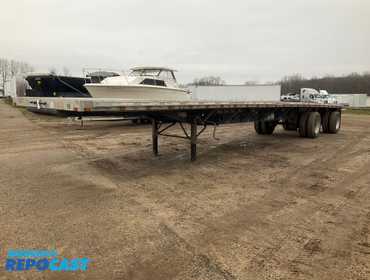 Repocast.com® | 2003 Transcraft Eagle 48’ Flatbed Semi...