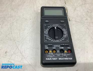 Repocast.com® | R.S.R 1007 Multimeter