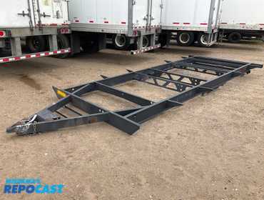 Repocast.com® | Unused steel travel trailer frame...