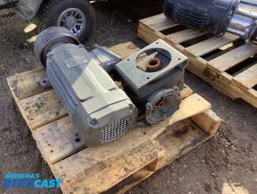 Repocast.com® | Lot of (1) Weg 80M/MS Saw Arbor Motor,...