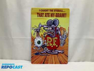 Repocast.com® | New Rat Fink metal sign with pre...
