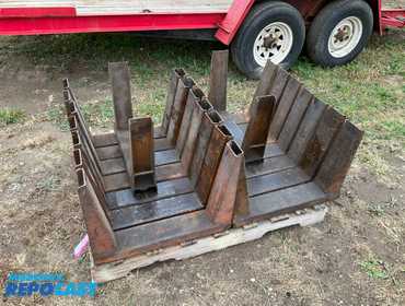 Repocast.com® | (16) U-Shaped Racks, stackable, 25”...