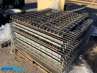 Repocast.com® | lot of Pallet rack grates - industrial...