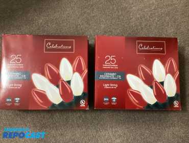 Repocast.com® | Lot of two new Celebrations brand C9...