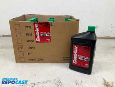 Repocast.com® | lot of (12) QTS Caravan Low-40 Motor Oil