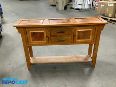 Repocast.com® | Wooden cabinet with copper top and...