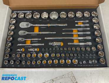 Repocast.com® | Gearwrench 83pc. Socket Set w/ EVA...
