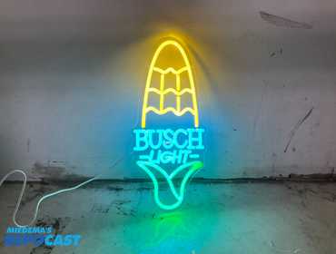 Repocast.com® | Busch Light Corn - Beer neon light for...