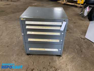 Repocast.com® | Stanley Vidmar 5-drawer cabinet 30”W x...