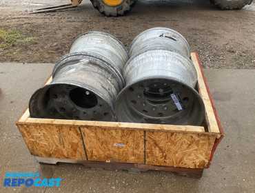 Repocast.com® | (4) Aluminum Super Single Semi Wheels,...