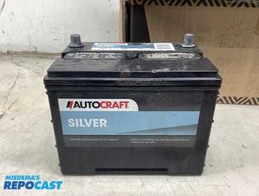 Repocast.com® | Lot of (1) AutoCraft Silver Battery...