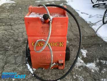 Repocast.com® | Lot of (1) Gas Dock Tank on Wheels