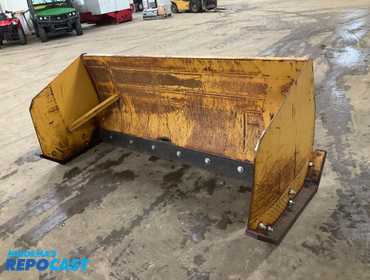 Repocast.com® | 7’ Snow Pusher Box Blade Skid Steer...