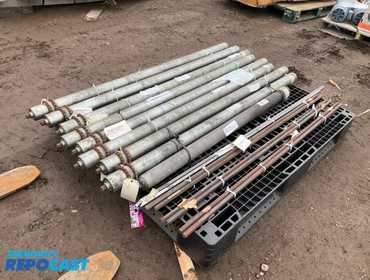 Repocast.com® | Skid lot of industrial carbon steel...