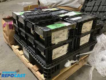 Repocast.com® | Lot of (16) Plastic Totes of E800268...